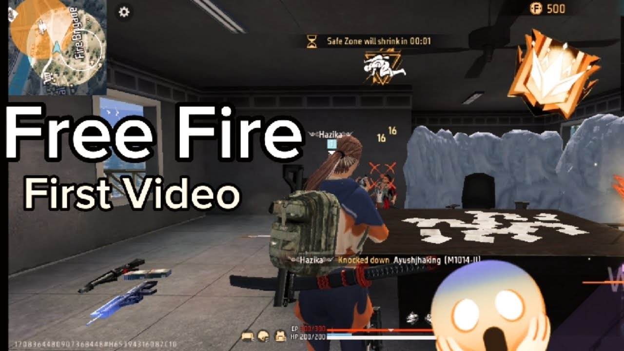First Free Fire Video 🎥 | #edit #me #freefire #ff #ffedit - YouTube