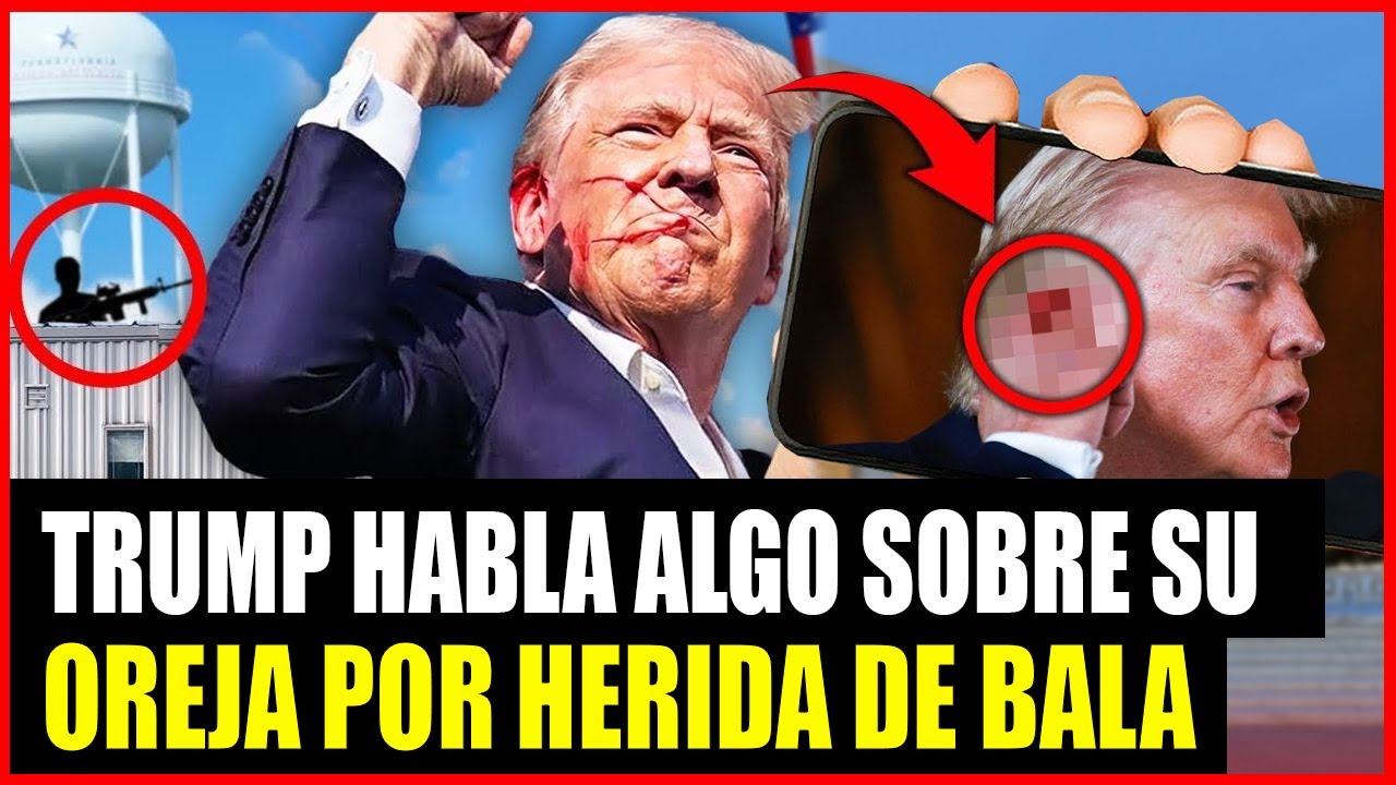 Reportero QUEDAN en SHOCK cuando Trump Revela la cicatriz en su oreja ...