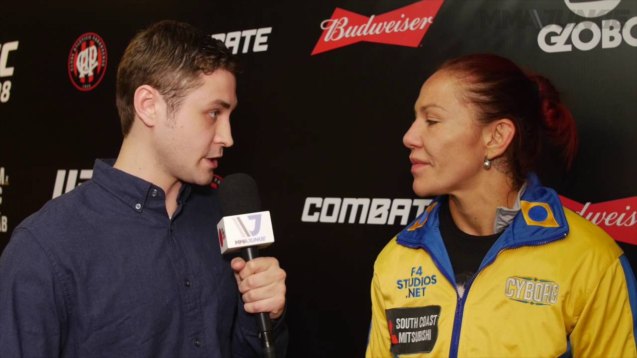 Cristiane 'Cyborg' Justino previews her octagon debut at UFC 198 - YouTube