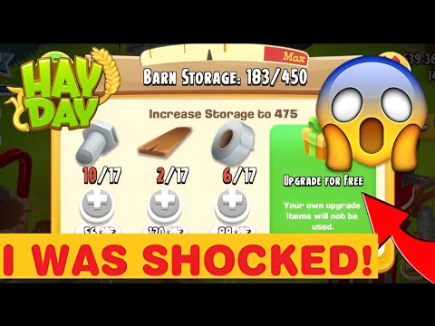 Hay Day FREE Barn & Silo Upgrade?! - YouTube