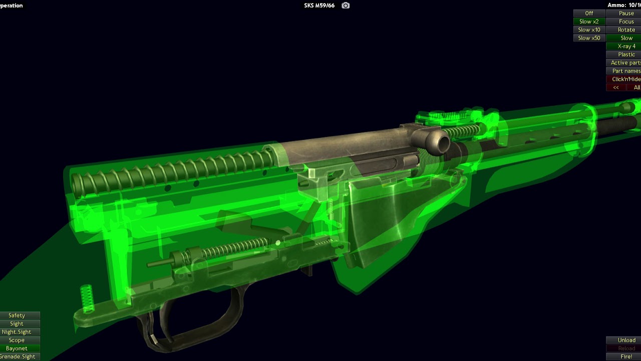 How a SKS Rifle Works (World of Guns) - YouTube