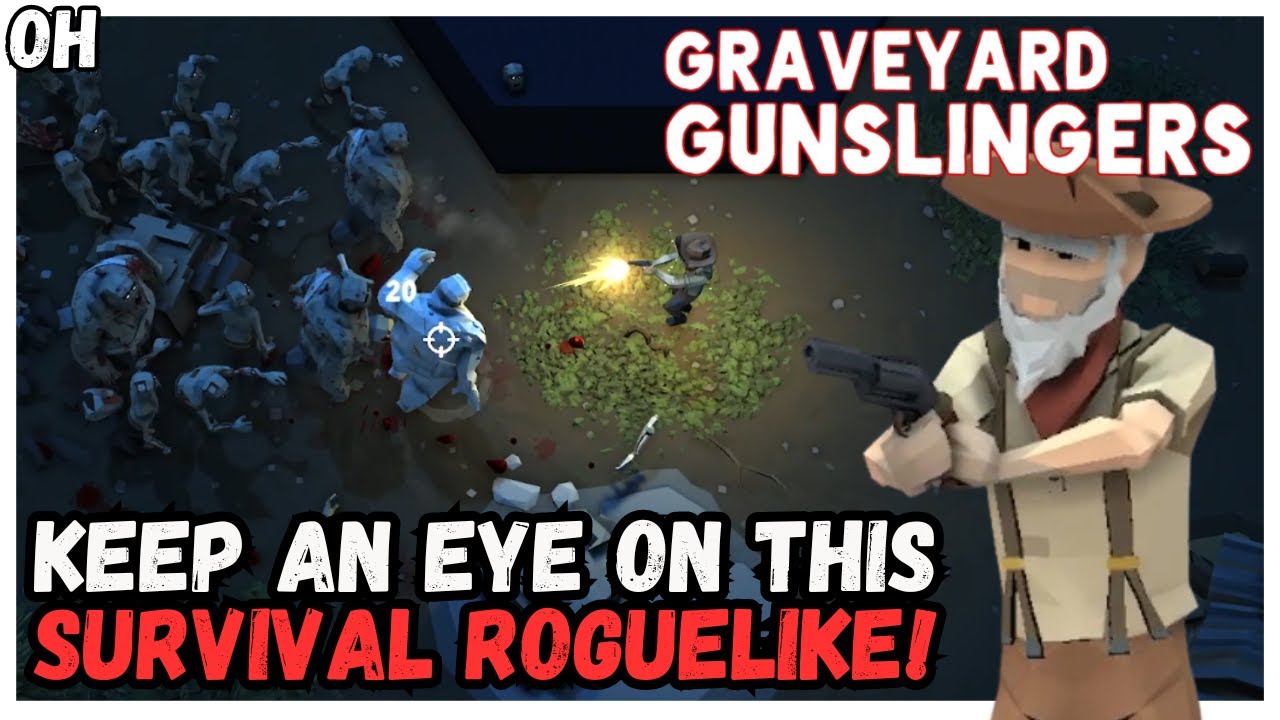 Really UNIQUE Survival Roguelike! Graveyard Gunslingers! - YouTube