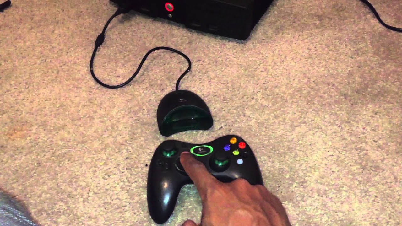 Original Xbox Wireless Logitech Controller Ebay Listing - YouTube