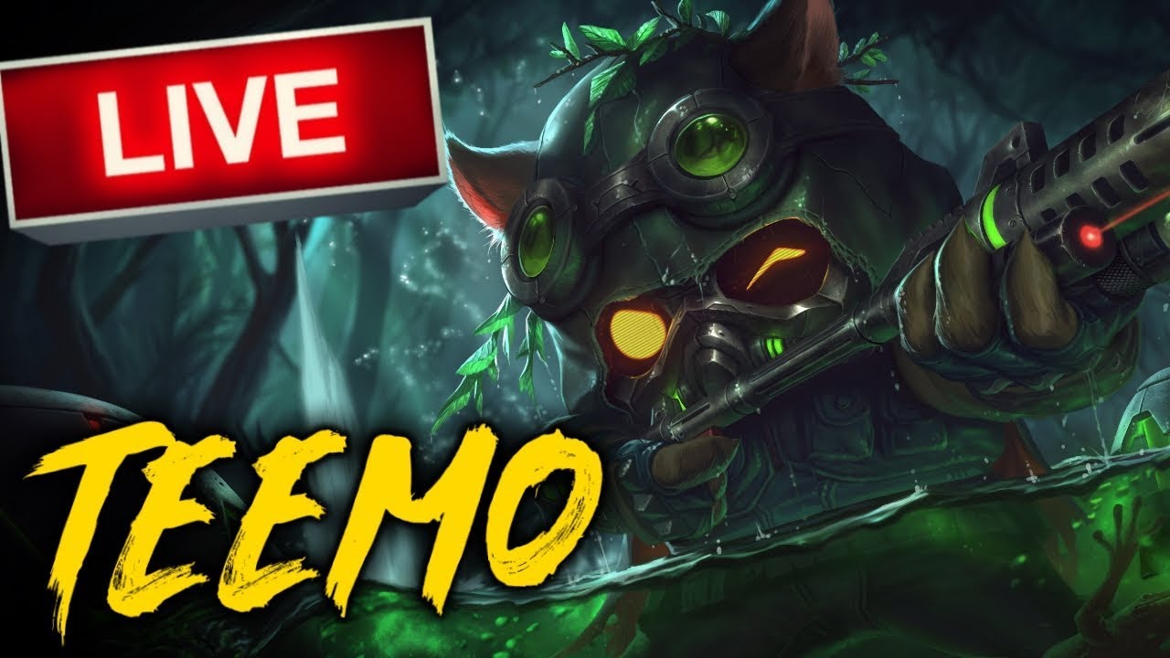 Teemo League of Legends Ranked Game EUW - LoL Top Stream - YouTube