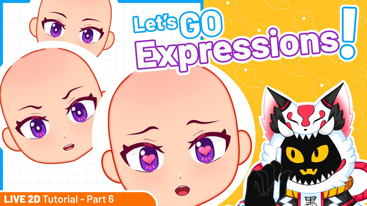 Live 2D tutorial: How to Make Expressions! - YouTube