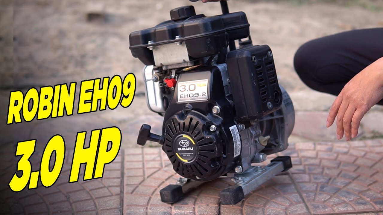 Máy Bơm Nước Nhật Bãi Robin EH09 Cực Vip Mới 95% Mini Xách Tay - YouTube