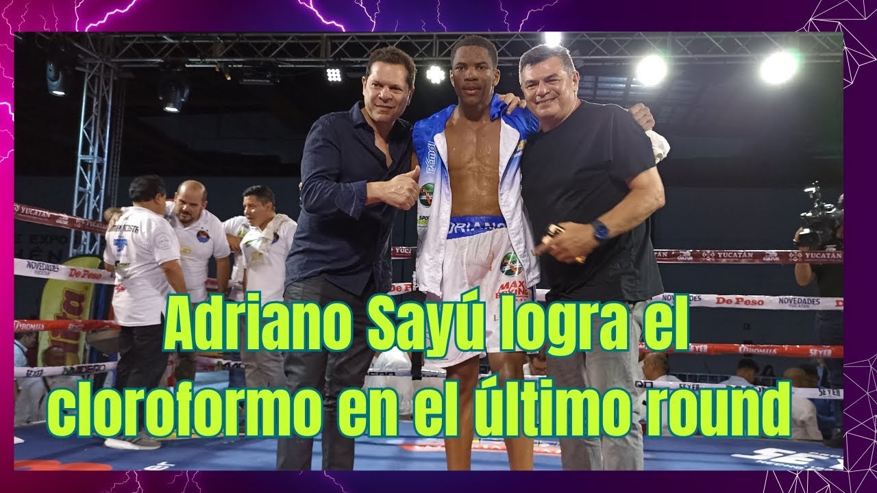 Adriano Sayú vs Jonathan González - YouTube