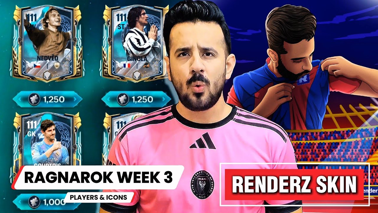 Ragnarok Week 3 Official Players & How To Get My Stadium Skin On RenderZ 🔥 - YouTube