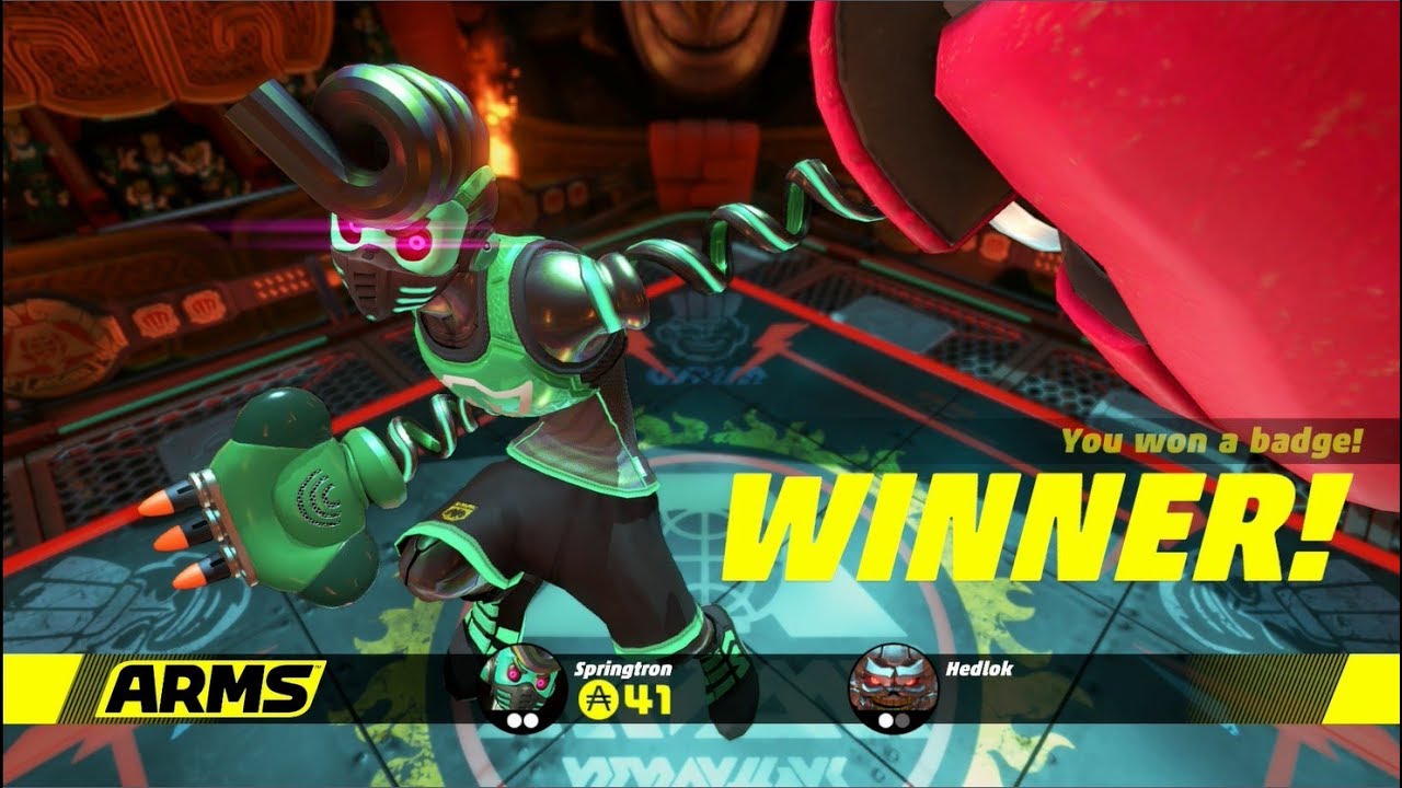 ARMS Playthrough Part 19 (EXTRA #9 - Grand Prix with Springtron!) - YouTube