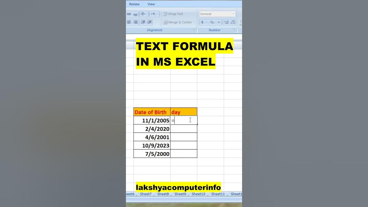 TEXT FUNCTION || ADVANCE EXCEL FUNCTION || EXCEL SHORT VIDEO || HINDI EXCEL VIDEO || EXCEL ...