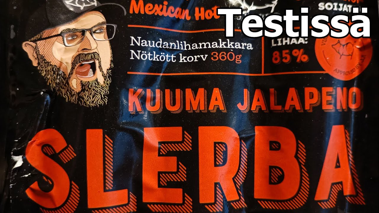 Makkaratesti #370 - JJ's BBQ - Kuuma Jalapeno Slerba - YouTube