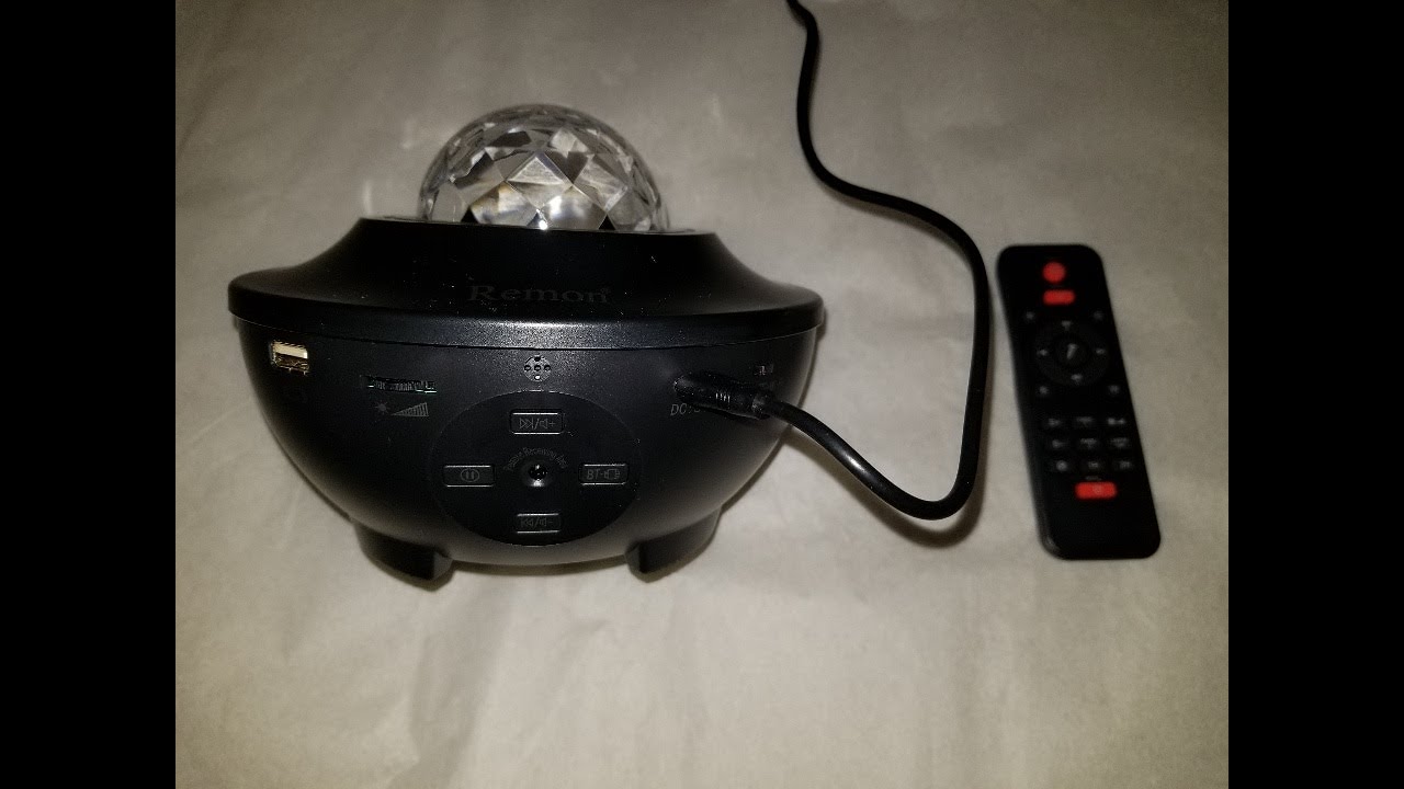 Remon Star Projector Galaxy Projector Smart Night Light with 10 Colors ...