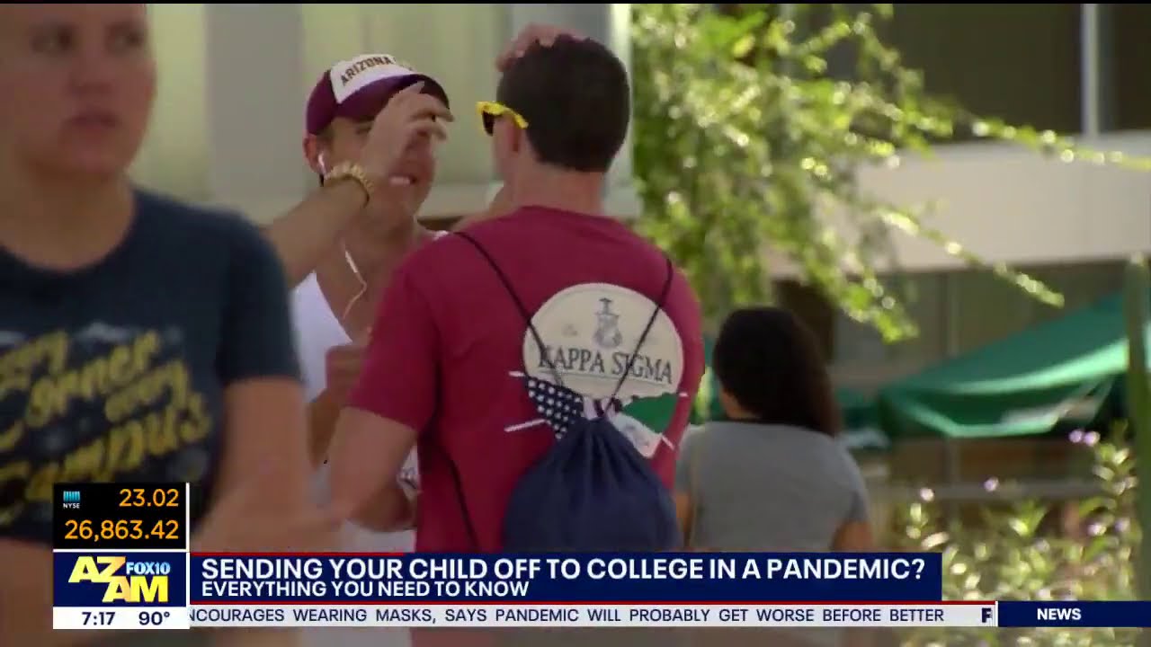 FOX 10: Dr. Kimberly Volk on College Students & COVID-19 - YouTube