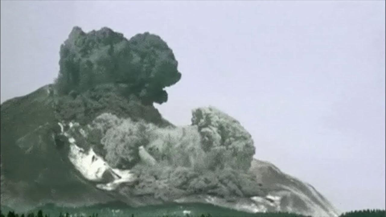 Mount St Helens Eruption of May 18, 1980 - YouTube