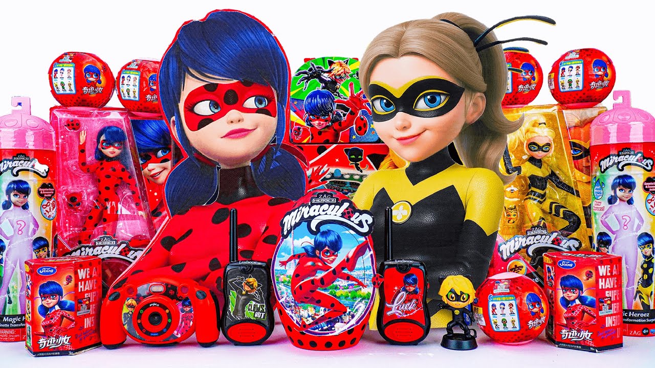 Miraculous Ladybug Toys Collection ASMR Unboxing Review | Mystery ...