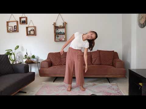 egzersiz videosu 3. gün ( Yan karın ve iç bacak kasları )