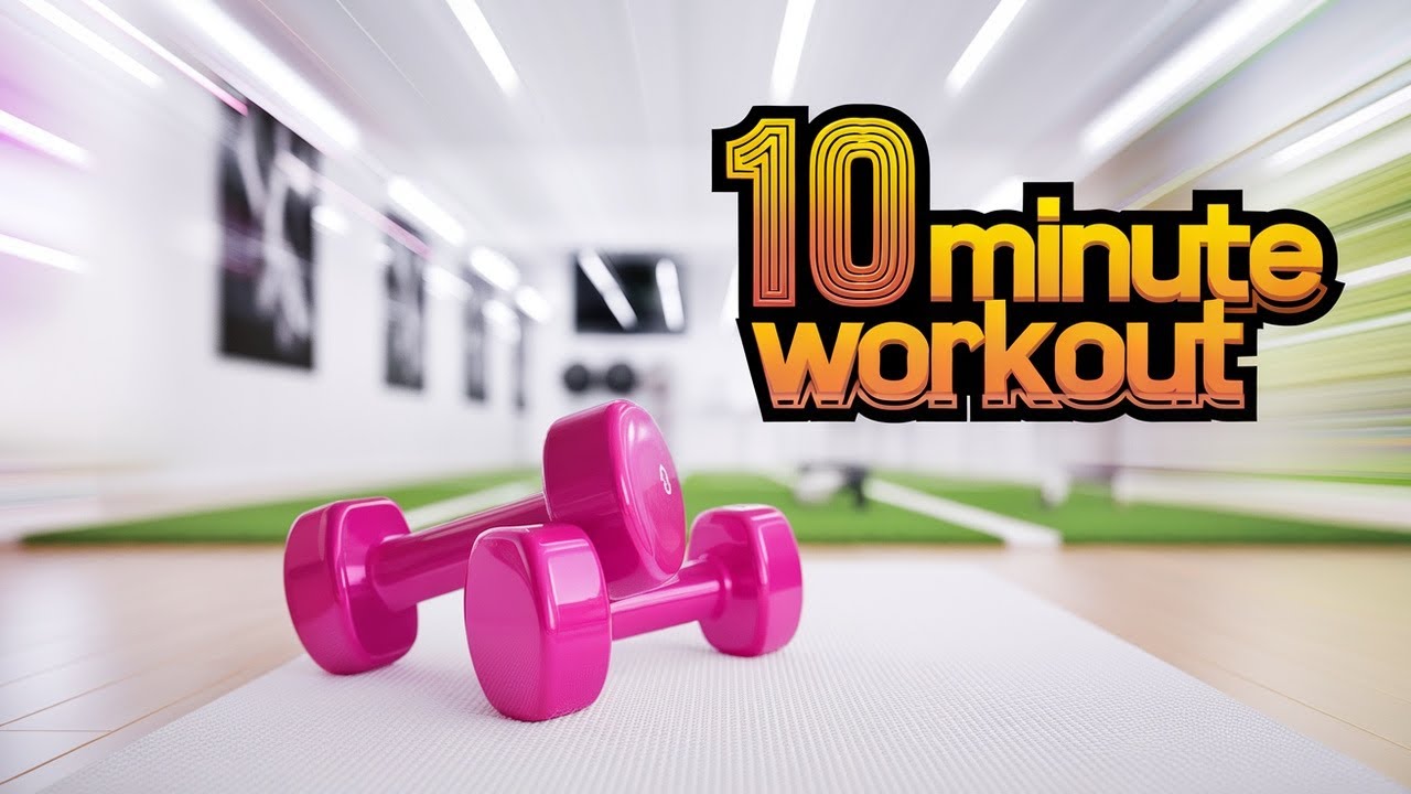 Get Fit in 10 Minutes! Full-Body Workout (No Equipment! - YouTube