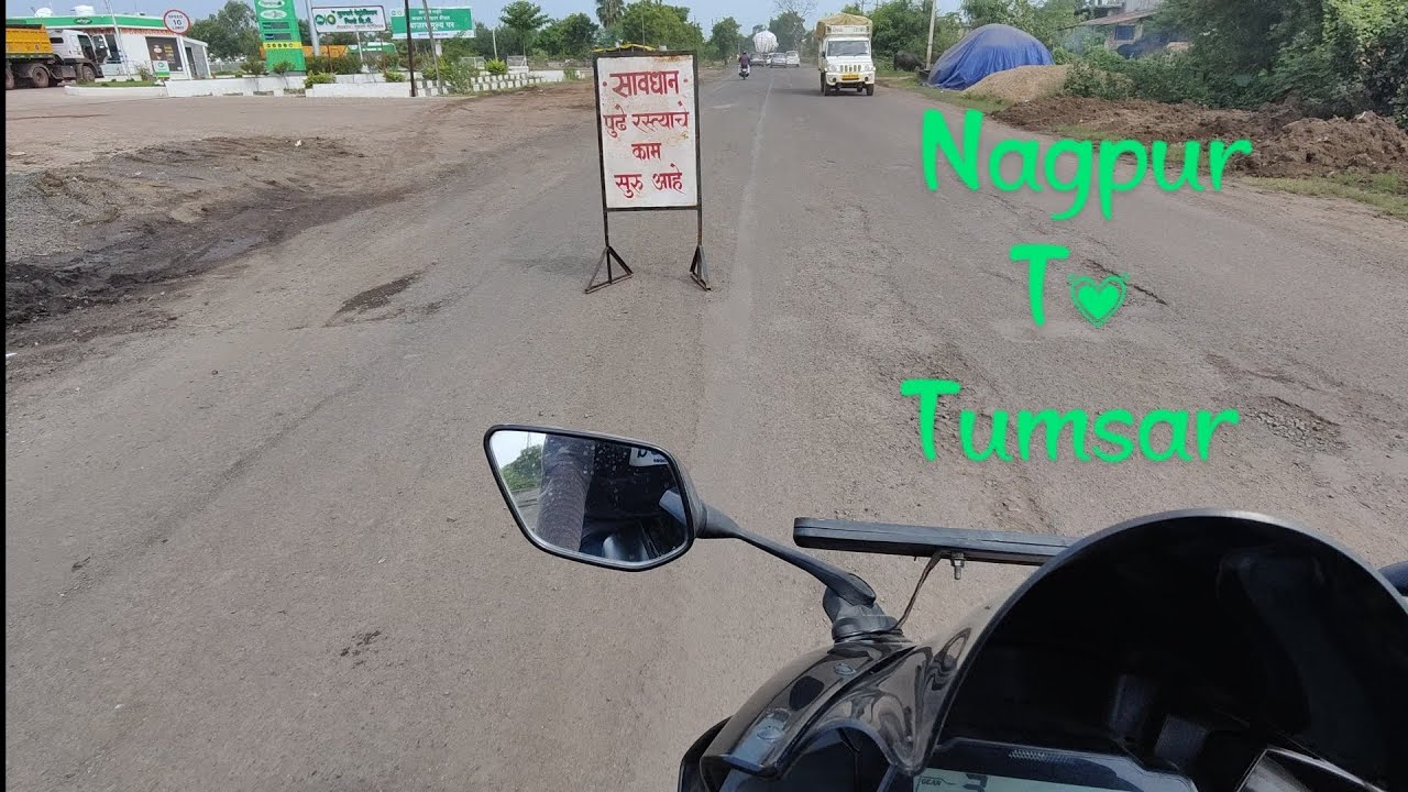 Nagpur to Tumsar Solo Ride Tagdi Of roading 😭😭. - YouTube