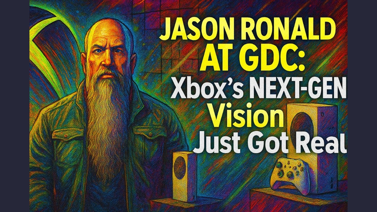 Jason Ronald at GDC: Xbox’s NEXT‑GEN Vision Just Got Real - YouTube