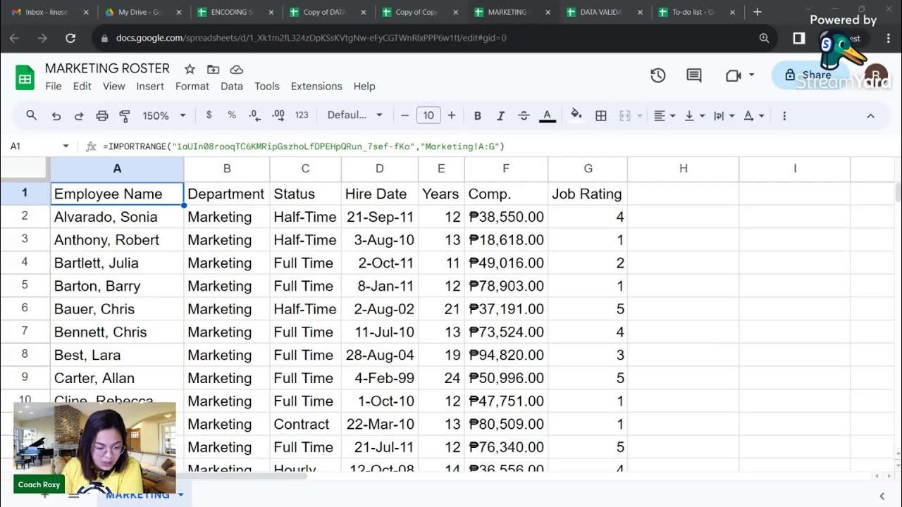 SEP 24 FREE WEBINAR: Google Sheets Online Training - YouTube