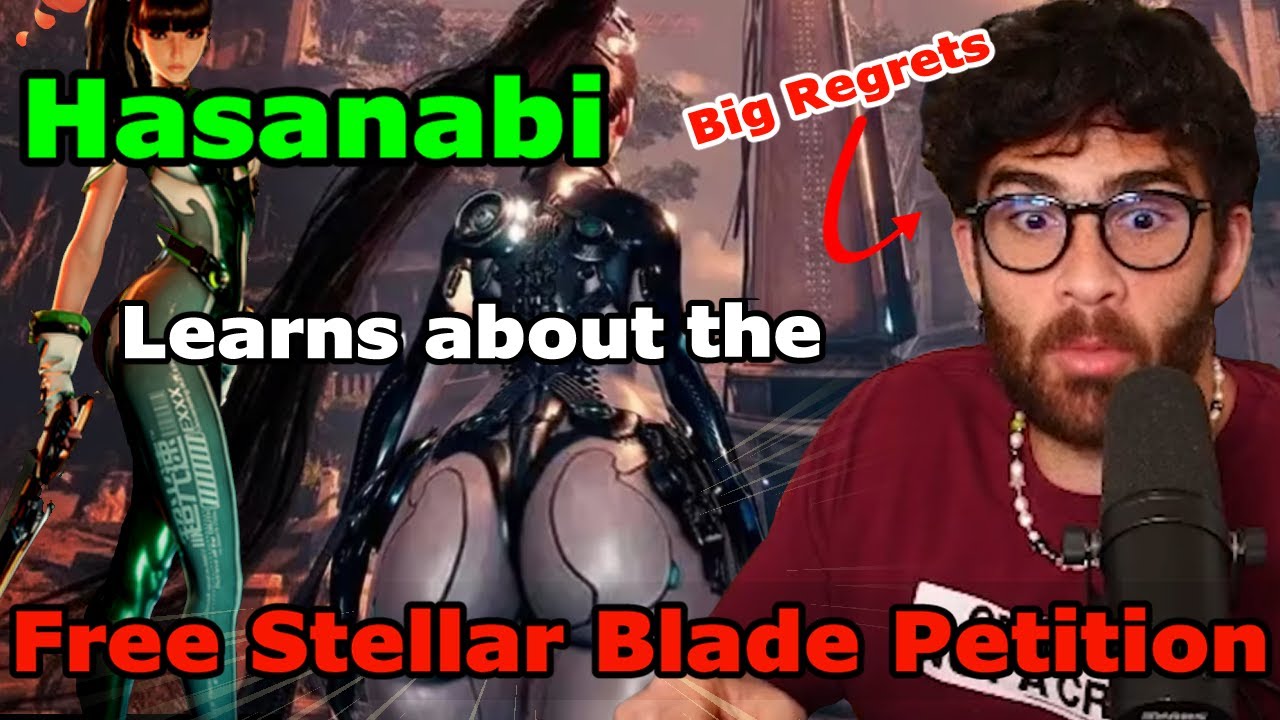 Hasan Learnt About The Free Stellar Blade Petition. He Regretted It ...