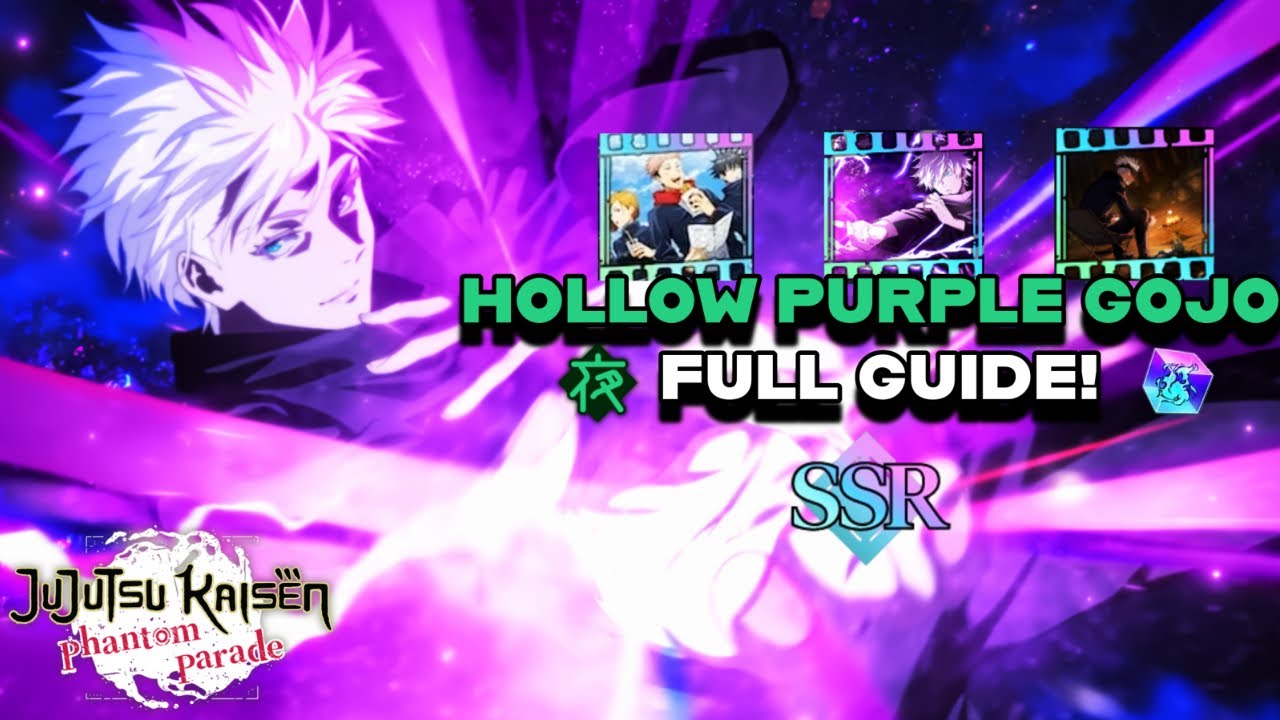BEST Hollow Purple Gojo Guide! Best Teams,Recollections Bits & More ...