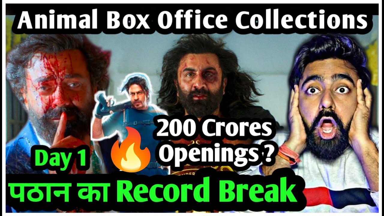 Animal Movie Box Office Collections Day 1Animal Movie Review | Animal ...