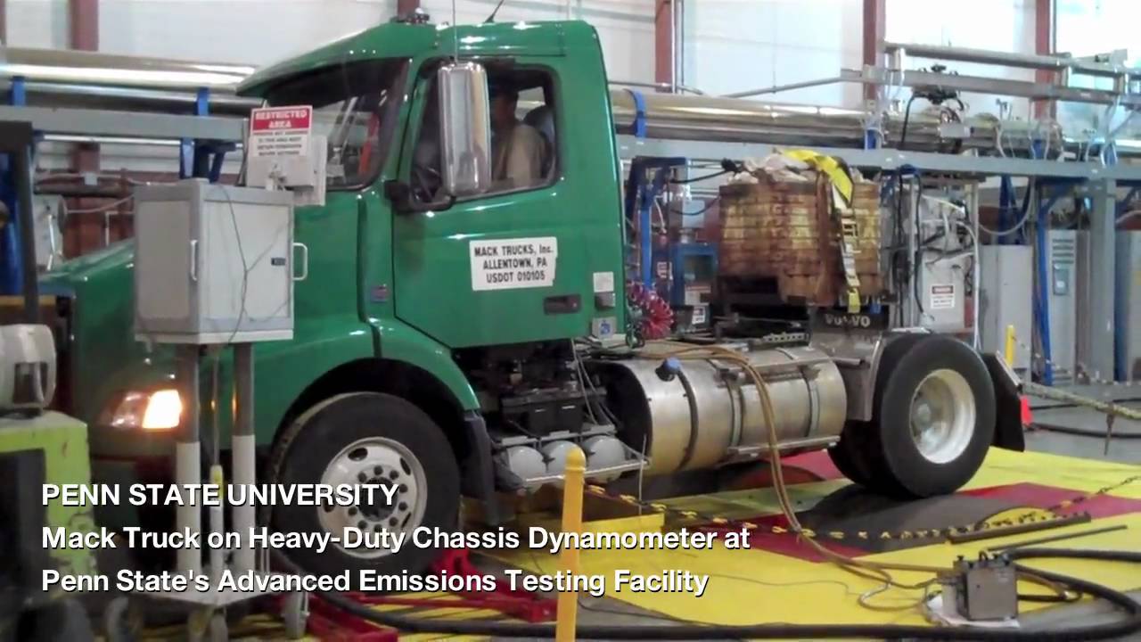 Penn State Advanced Emissions Testing Facility - YouTube