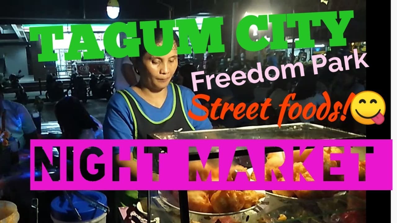 TAGUM CITY 2019 NIGHT MARKET STREET FOODS! - YouTube