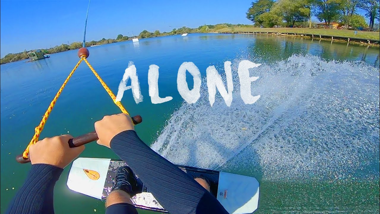 Alone at the cable park - WAKE PARADISE - WAKEBOARDING - YouTube