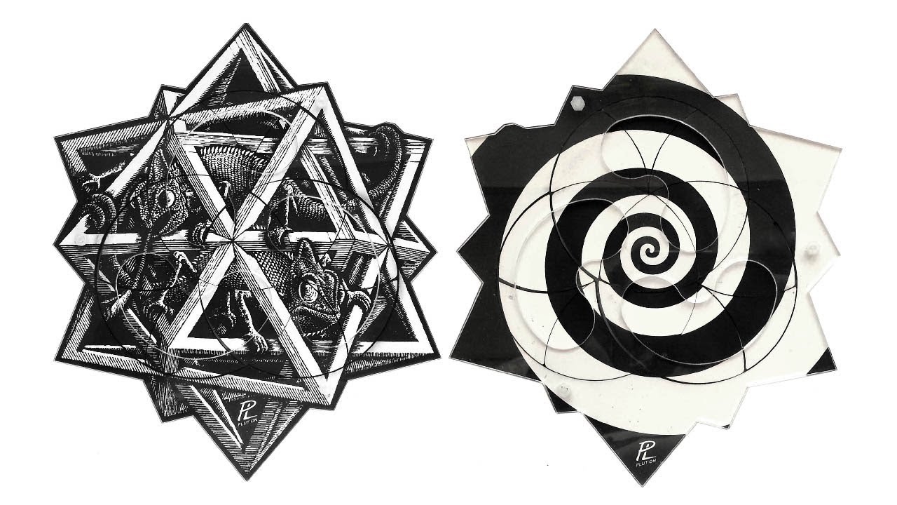 Rotascope by Pluton 2.3 - Intersecting circles double-sided puzzle ...