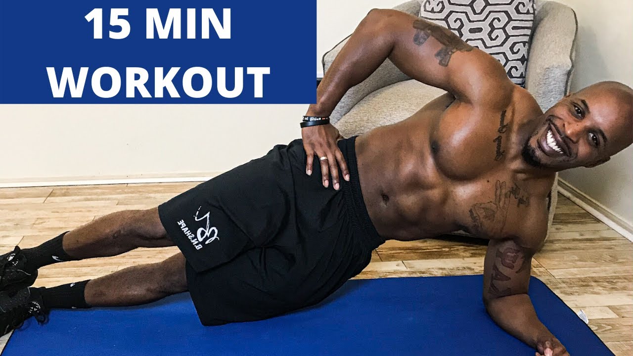 15 MINUTE FULL BODY WORKOUT AT HOME (NO EQUIPMENT) - YouTube