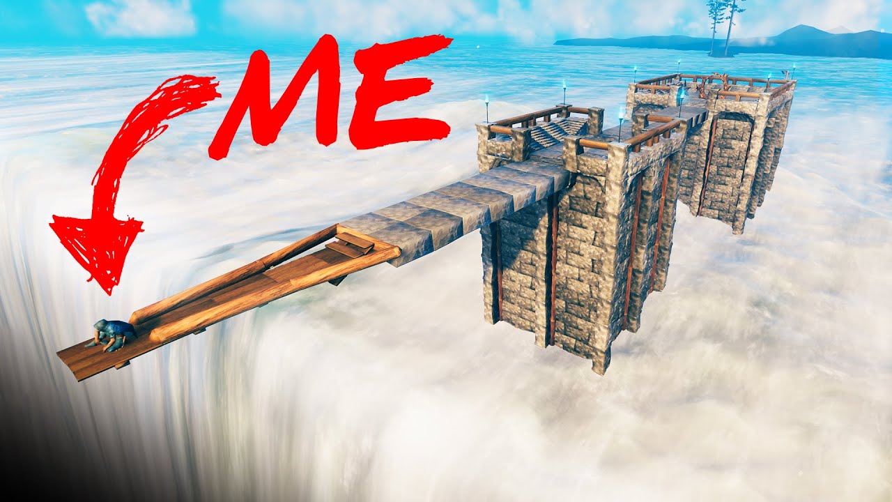 SURVIVING the Edge of the World in Valheim! - YouTube