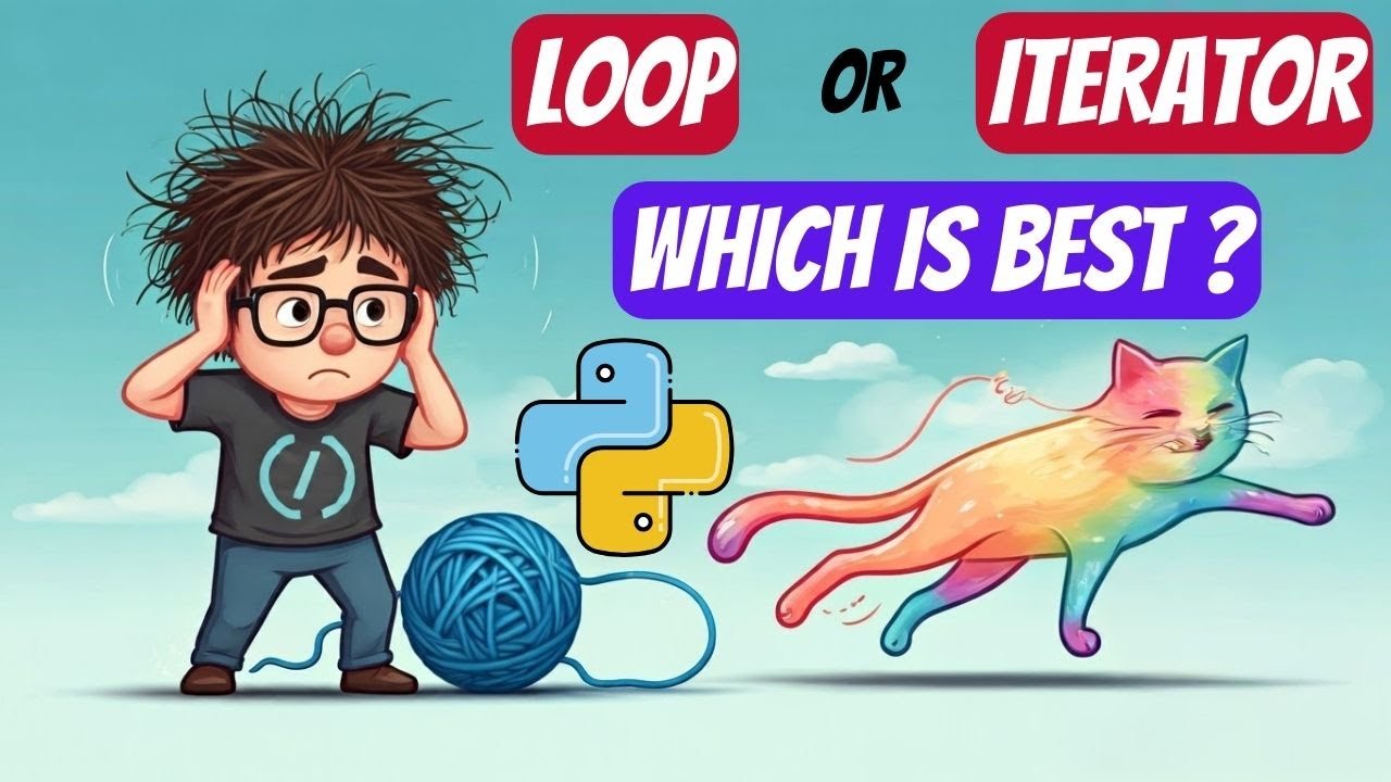Python Iterators vs. Loops: When to Use Each | Python Loops & Iterators 🤖 - YouTube