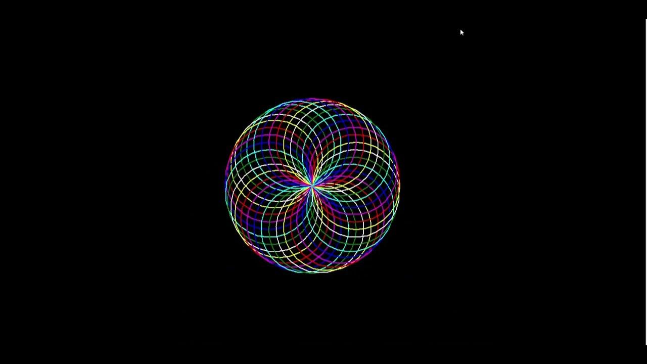 python turtle Spiral Circle - YouTube