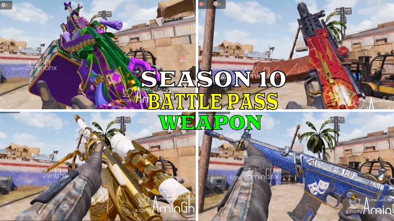 Season 10 BP Guns Ironsight & Gameplay in CODM | Season 10 leaks - YouTube