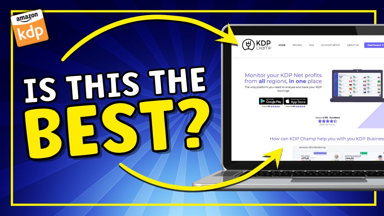 KDP Champ Review & Walkthrough | Is This The BEST Reporting Tool? - YouTube