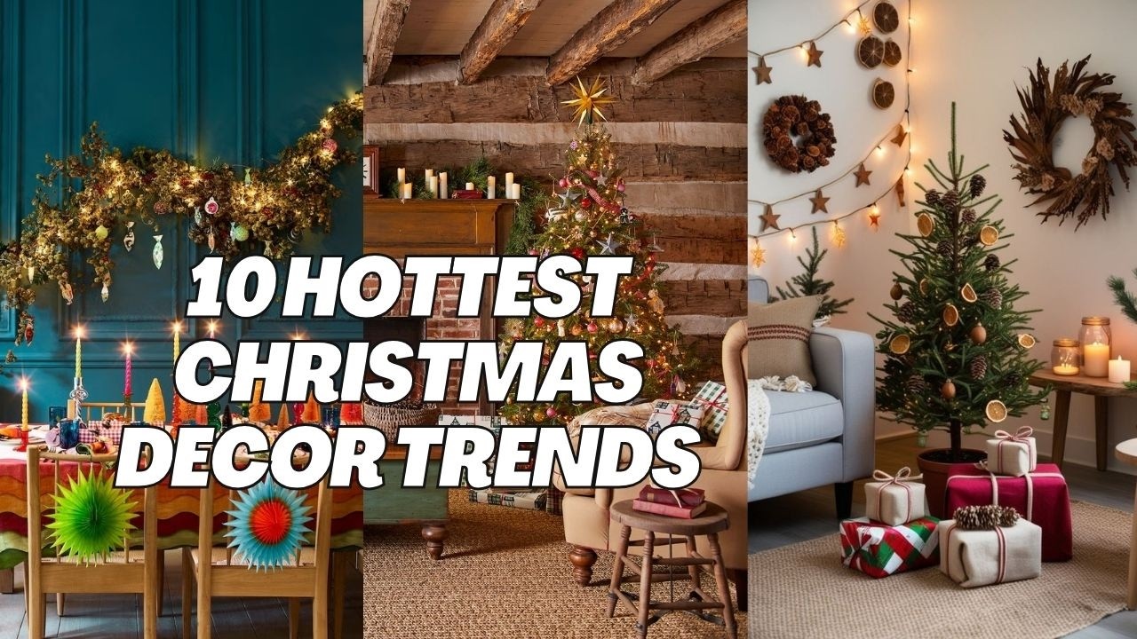 10 Hottest Christmas Decor Trends. Latest Christmas Decoration Ideas ...
