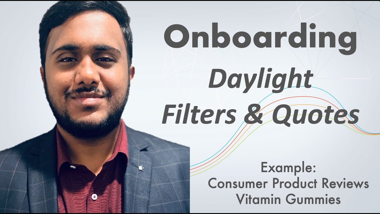 Rapid Tutorial Part 2: Using Daylight filters and exploring consumer ...