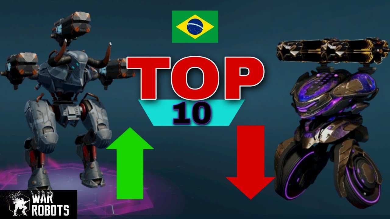 War Robots! Top 10° Robôs Meta de Janeiro + Top 5° Titãs - YouTube