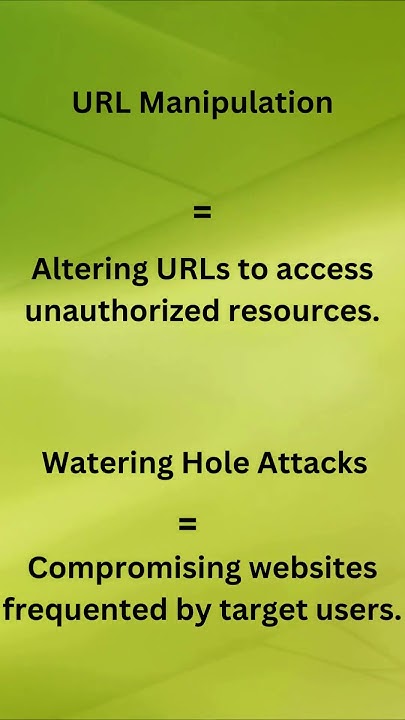 URL Manipulation: Unauthorized Access - YouTube