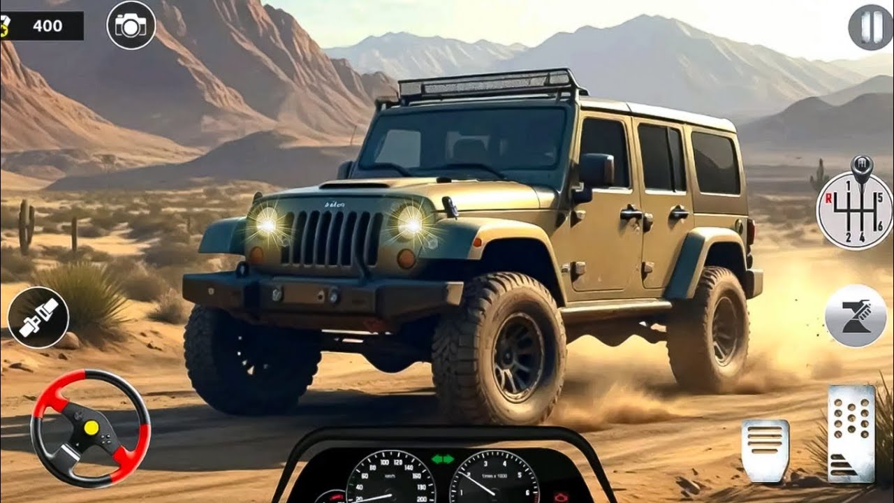 Offroad Jeep Driving Simulator - SUV 4x4 Luxury Prado Driver - Android ...