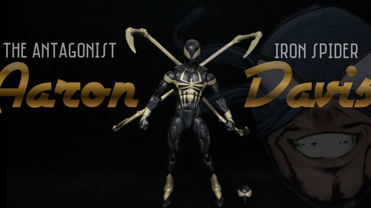 The Antagonist Iron Spider Aaron Davis Custom Marvel Legends Spider-Man ...