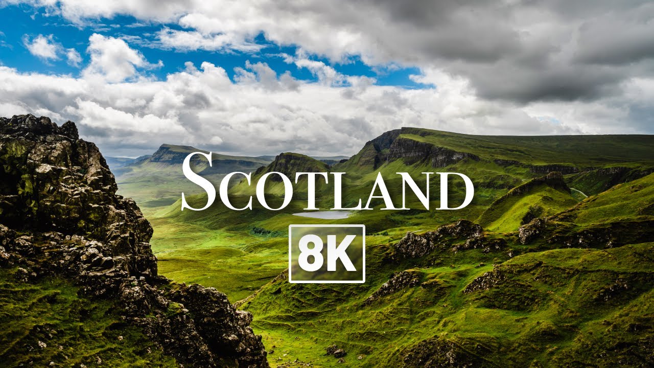 🏴󠁧󠁢󠁳󠁣󠁴󠁿 [ 8K ] SCOTLAND in 8K by DRONE (8K Ultra HD)(8K Drone Video ...