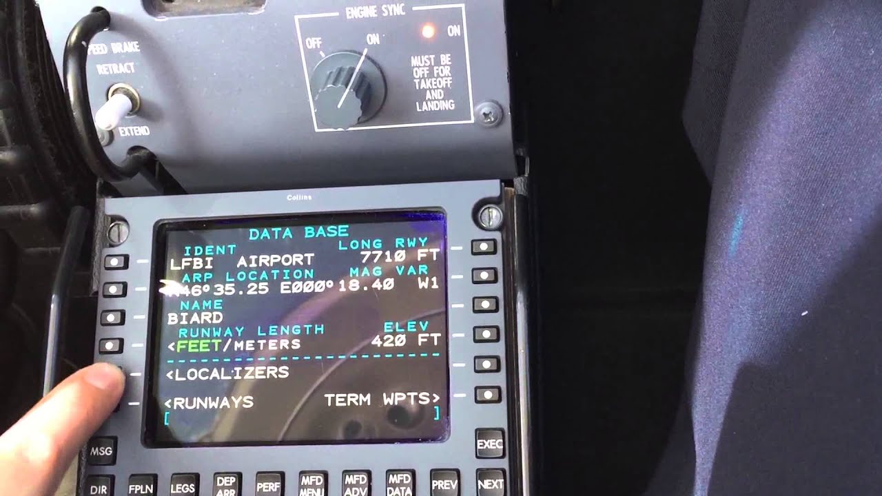 HowTo: ProLine 21/FMS-3000 in the CJ3 - Using the Database Function ...