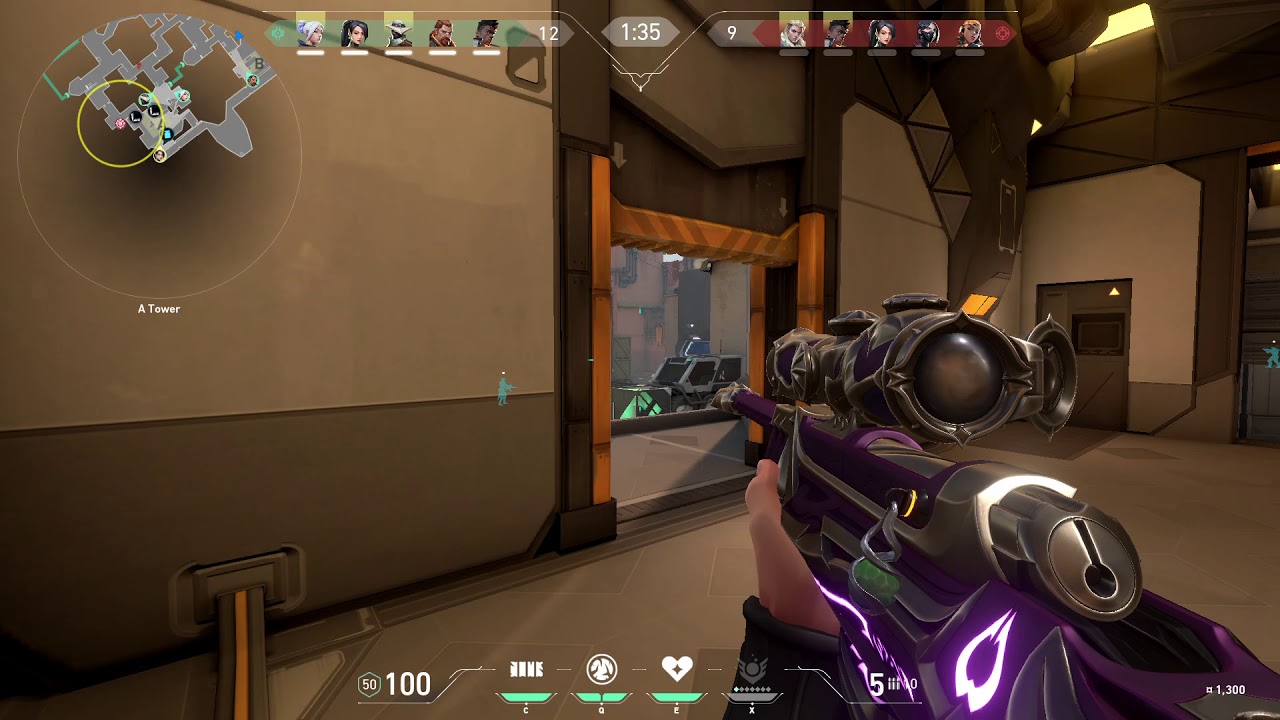 VALORANT X-ray vision - YouTube