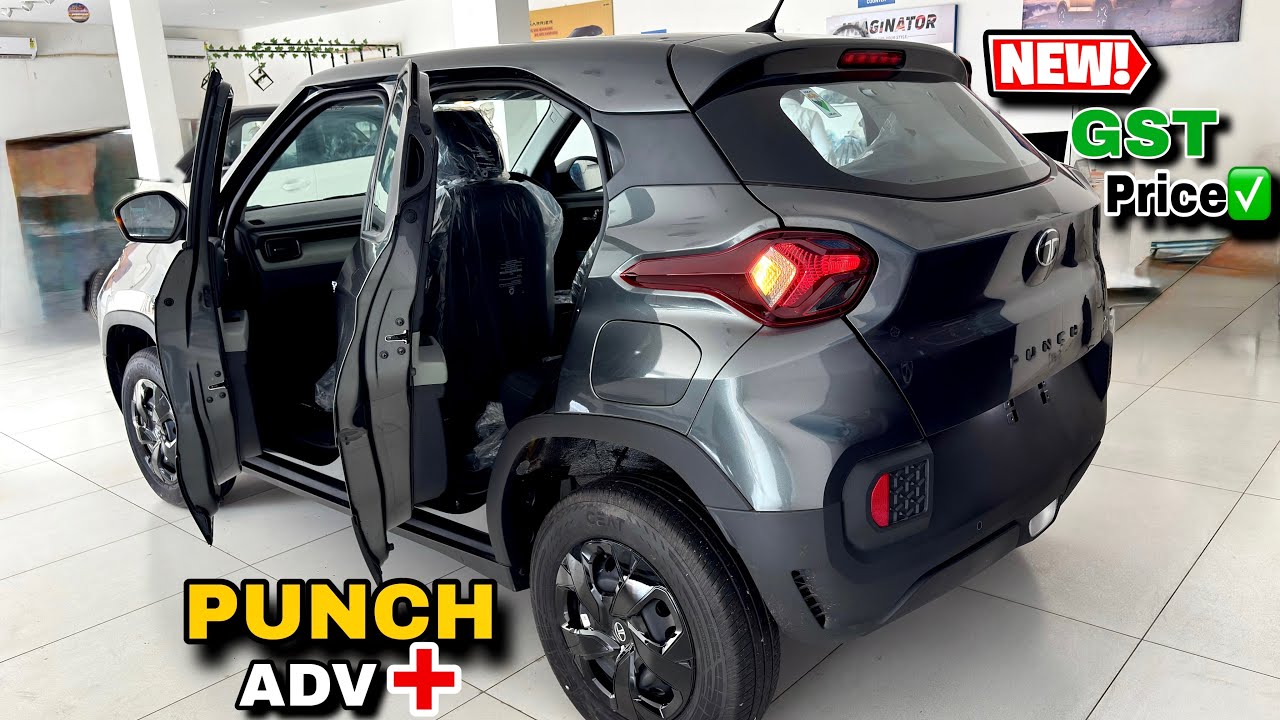 New Tata Punch Adventure Plus 2025 GST Price Update Punch adv+ On-Road ...