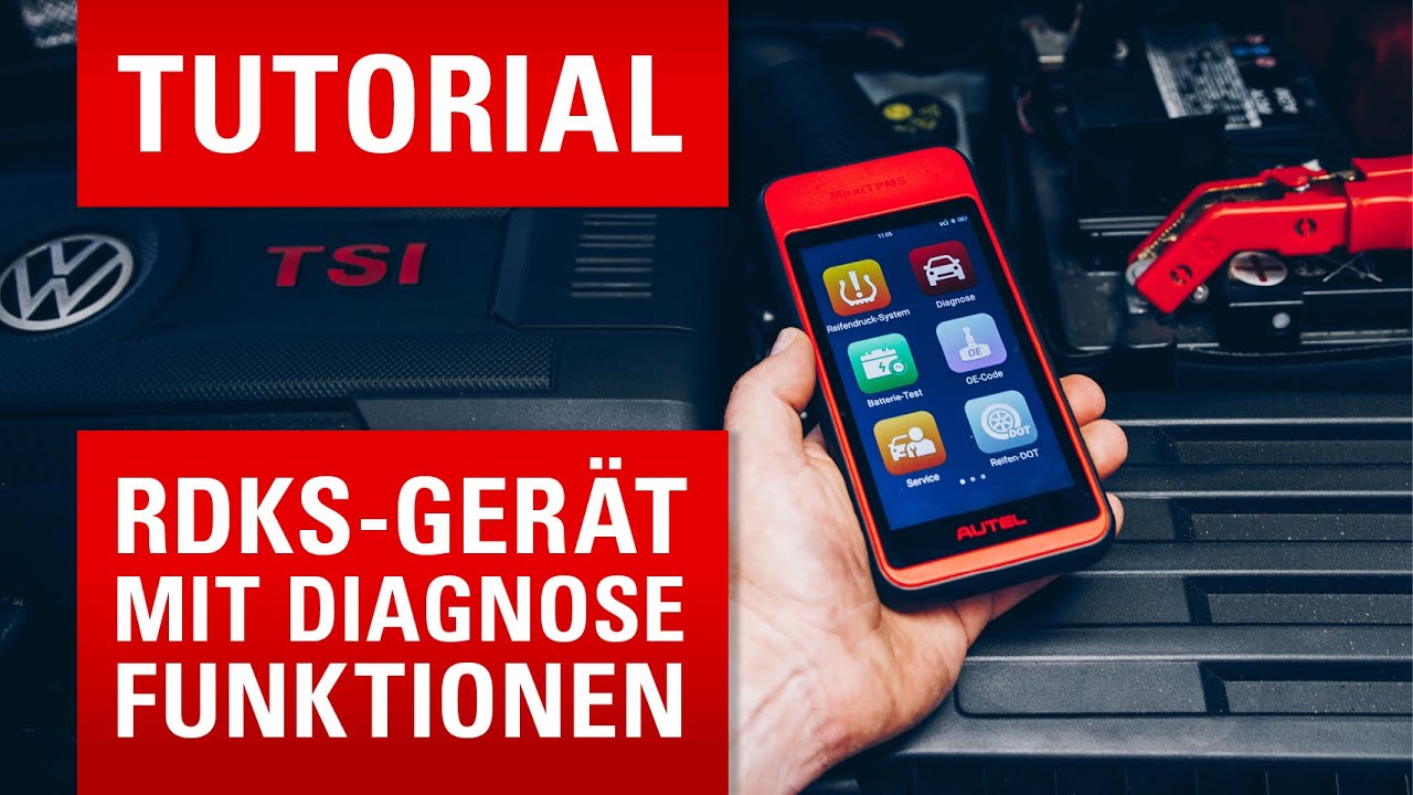 Praktisches RDKS-Gerät – mit Upgrade zum vollwertigen Diagnosesystem ...