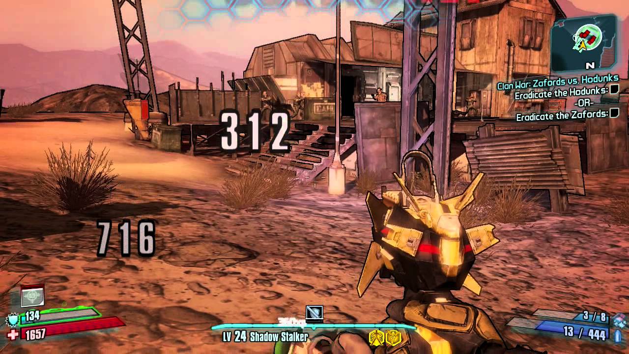 Borderlands 2 - Clan War Side Mission Final Showdown HD - YouTube