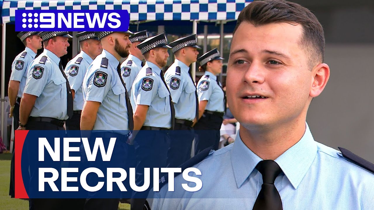 Queensland Police recruit new officers from around the world | 9 News ...